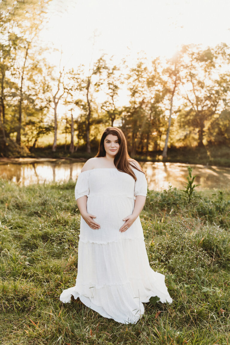 Sunset Maternity Portraits in Phoenix